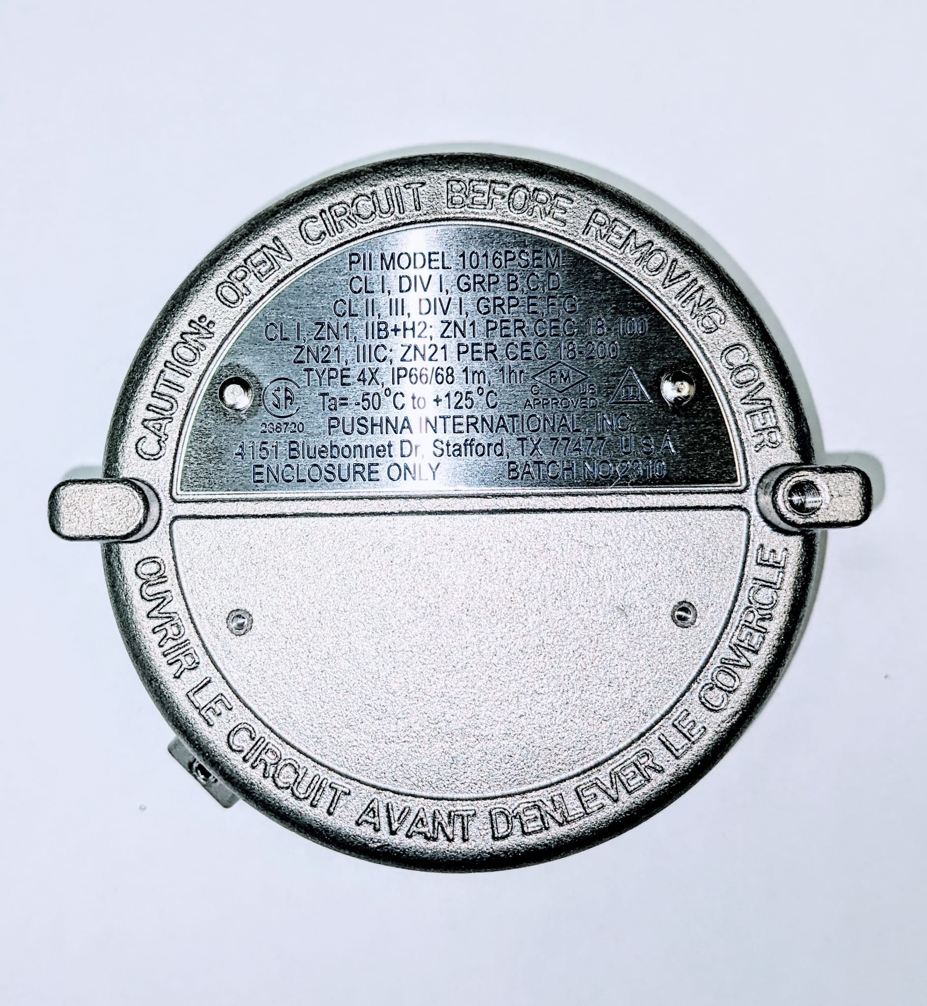 EXPLOSION-PROOF THERMOCOUPLE HEADS - PUSHNA International